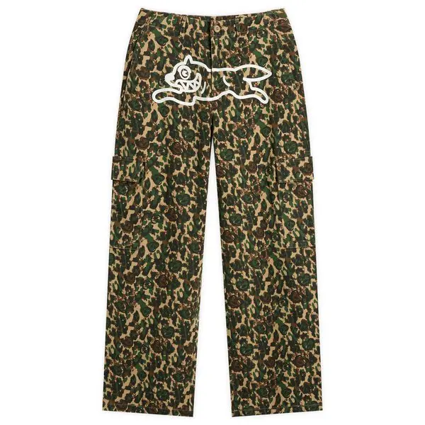 ICECREAM Running Dog Woodland Cargo Pants - Camo