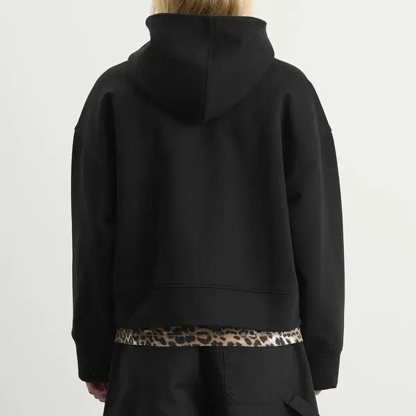 GANNI Heavy Terry Jersey Zip Hoodie