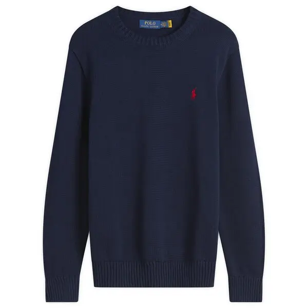 Polo Ralph Lauren Cotton Knit Jumper - Hunter Navy