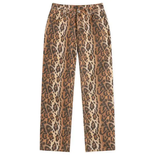 HOUSE OF SUNNY Leopard Jessie Jeans - Multi