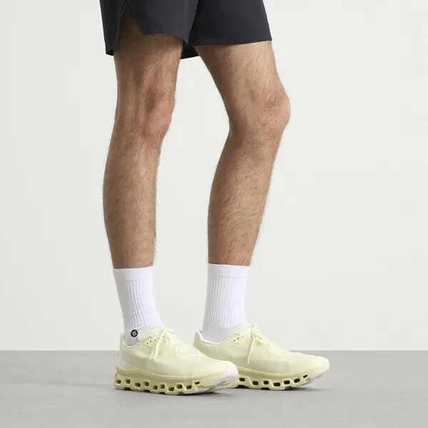 On Cloudmon Ster Void Sneaker - Seedling/linen