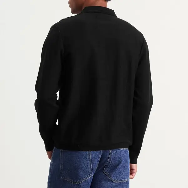 WAX LONDON Lennox Milano Zip Polo