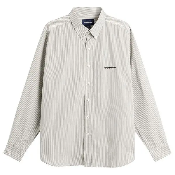 THISISNEVERTHAT Dsn Striped Shirt - Beige