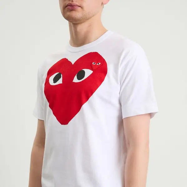 Play Comme Des Garcon Oversized Heart T-shirt