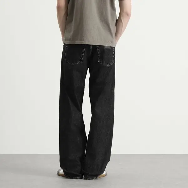 MAISON MARGIELA Washed Wide Leg Jeans