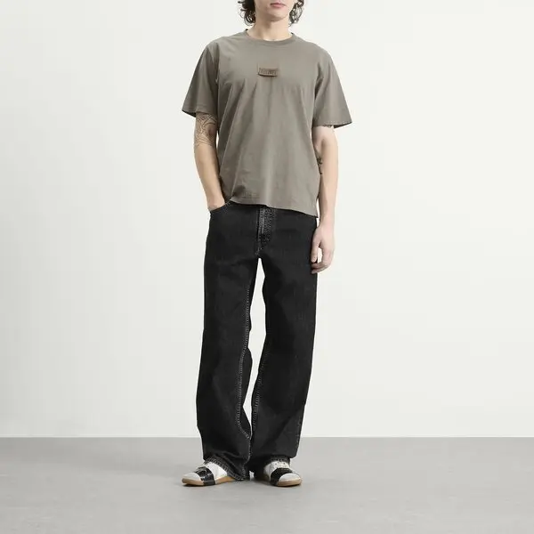 MAISON MARGIELA Washed Wide Leg Jeans