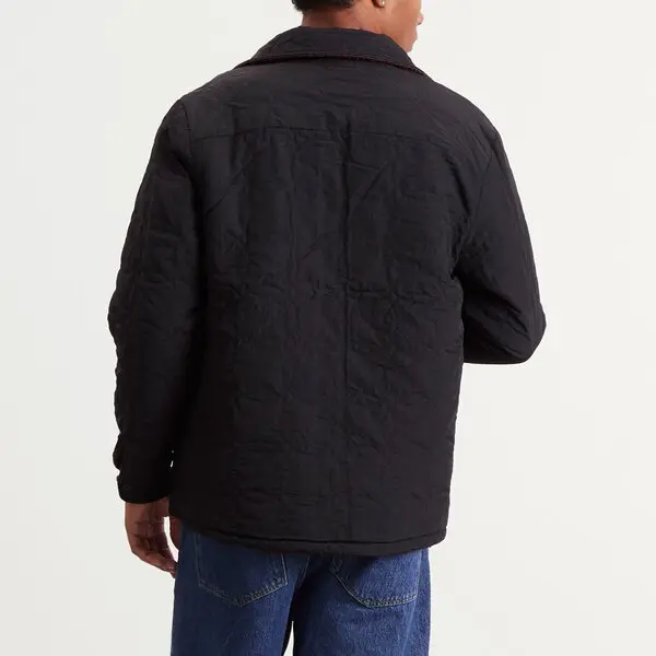 WAX LONDON Mount Reversible Boucle Overshirt