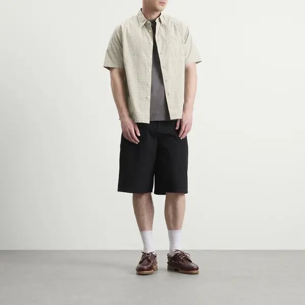 THISISNEVERTHAT Check Short Sleeve Shirt
