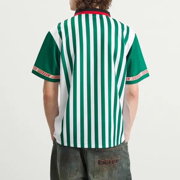 ICECREAM Striped Football Shirt