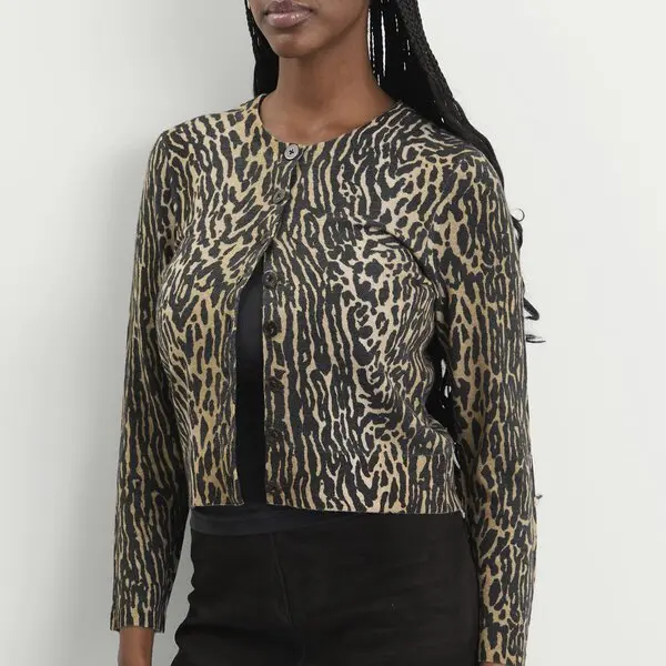 Rixo Peony Leopard Jumper