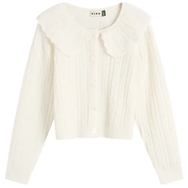 Rixo Jelena Cardigan - Cream