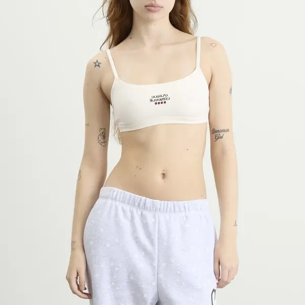 SKIMS X Cpfm Cotton Jersey Scoop Bralette 2-pack