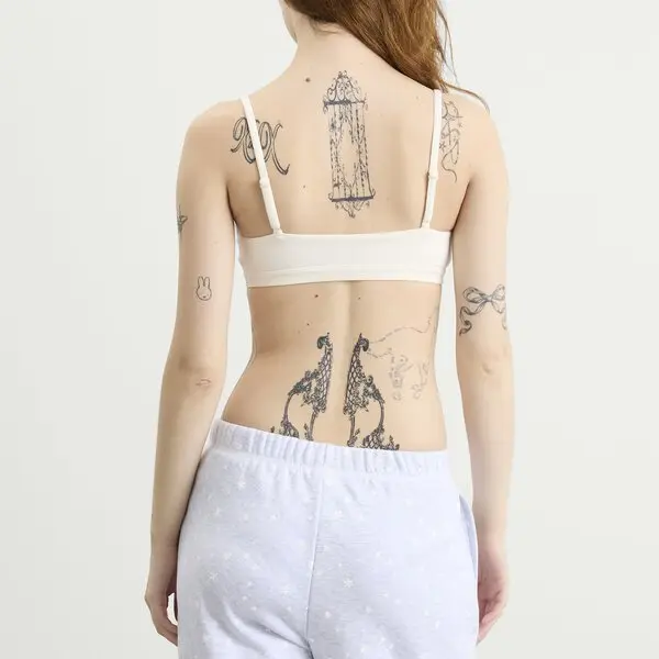 SKIMS X Cpfm Cotton Jersey Scoop Bralette 2-pack