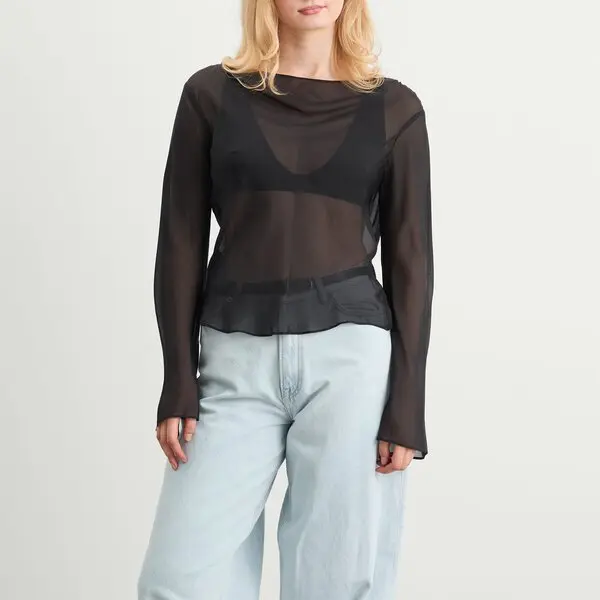 SIR. Strobe Cowl Top