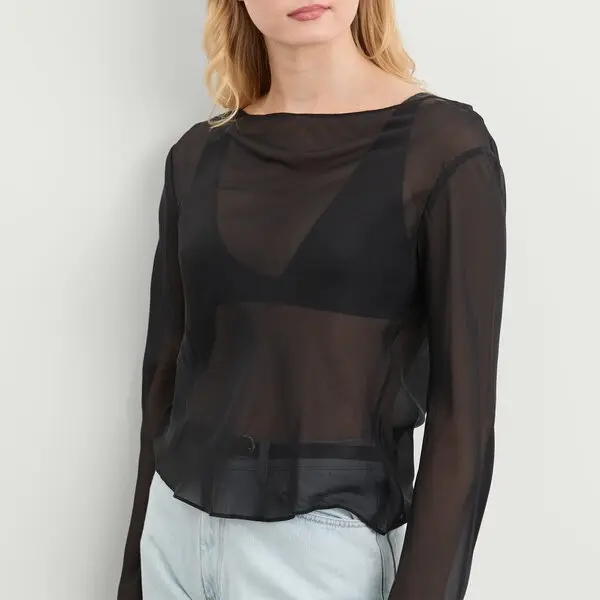 SIR. Strobe Cowl Top