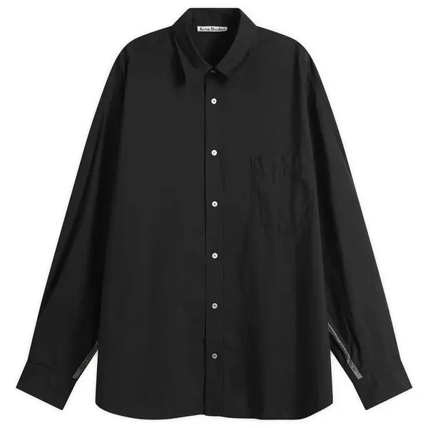 Acne Studios Selvedge Edge Shirt - Black/grey