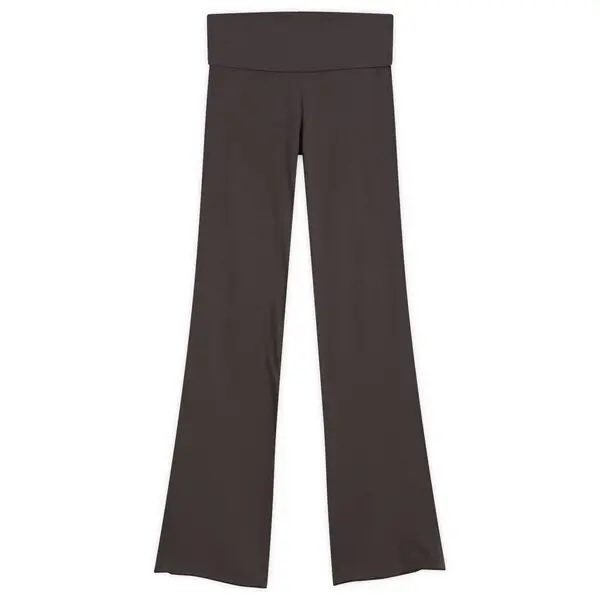 SKIMS Cotton Jersey Foldover Pant - Iron