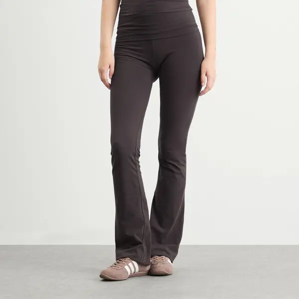 SKIMS Cotton Jersey Foldover Pant