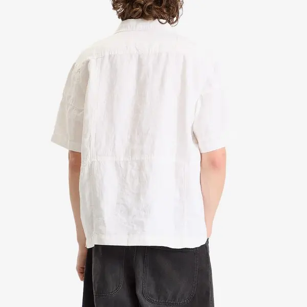 BRAM'S FRUIT Linen Repair Vacation Shirt