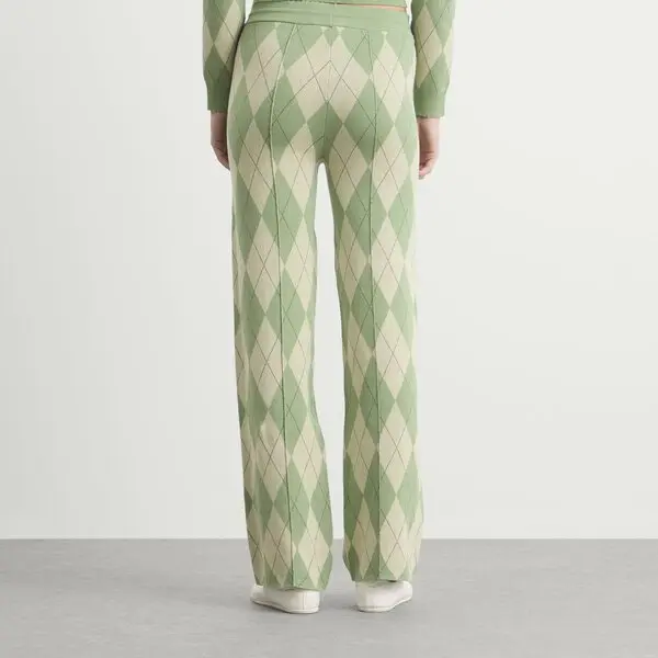 HOUSE OF SUNNY Argyle Jacquard Lounge Trousers