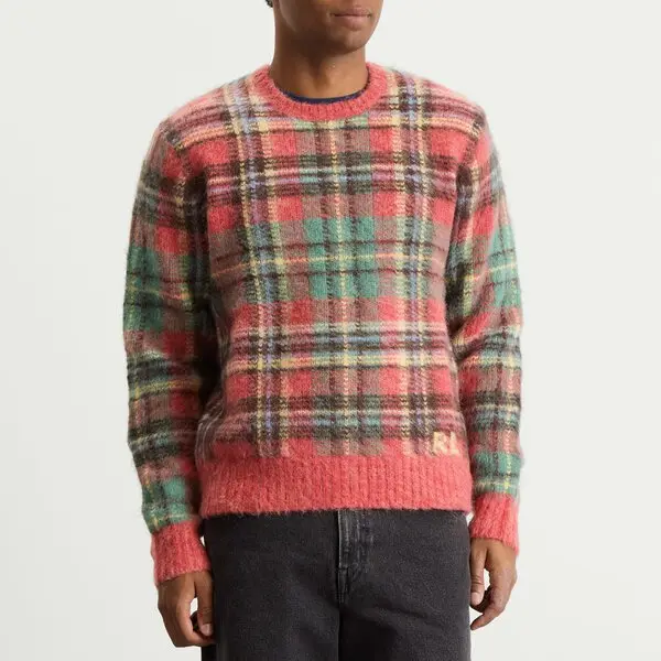 Polo Ralph Lauren Mohair Check Knit Jumper