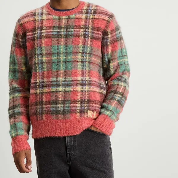 Polo Ralph Lauren Mohair Check Knit Jumper