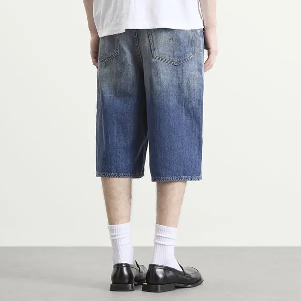 Acne Studios Judda Blue Trafalgar Denim Shorts