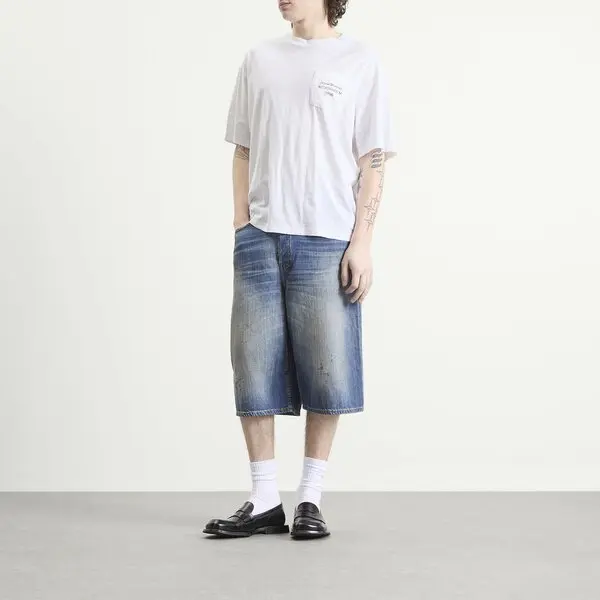 Acne Studios Judda Blue Trafalgar Denim Shorts