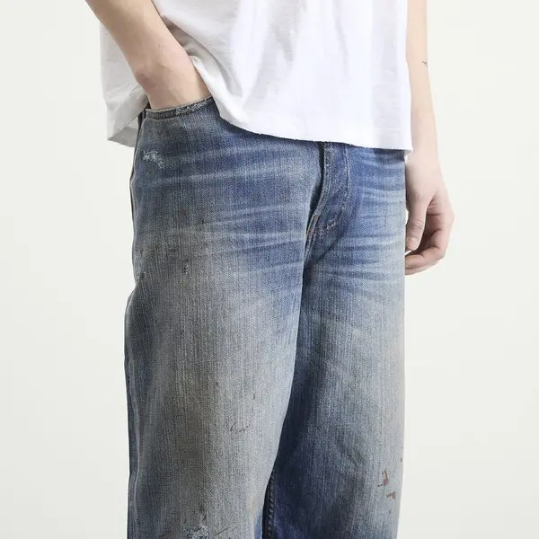 Acne Studios Judda Blue Trafalgar Denim Shorts