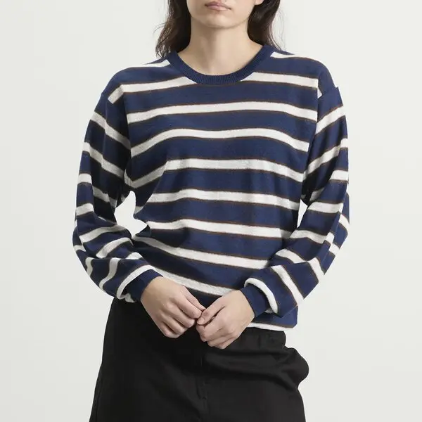 NOTHING WRITTEN Stripe Jumper