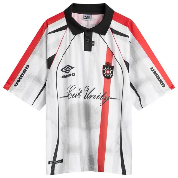 UMBRO BY SLAM JAM 01 03 Polo - White Red