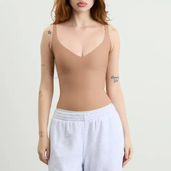 SKIMS Body Core Sculpt Plunge Thong Bodysuit