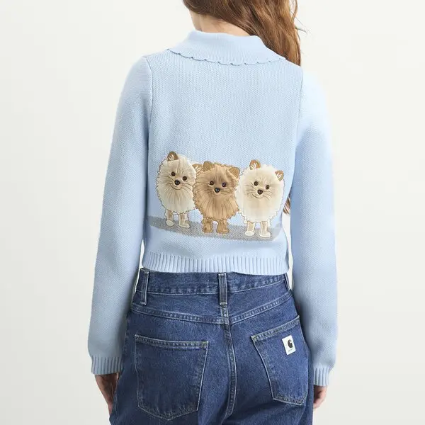 HOUSE OF SUNNY Pom Pom Tripper Cardigan