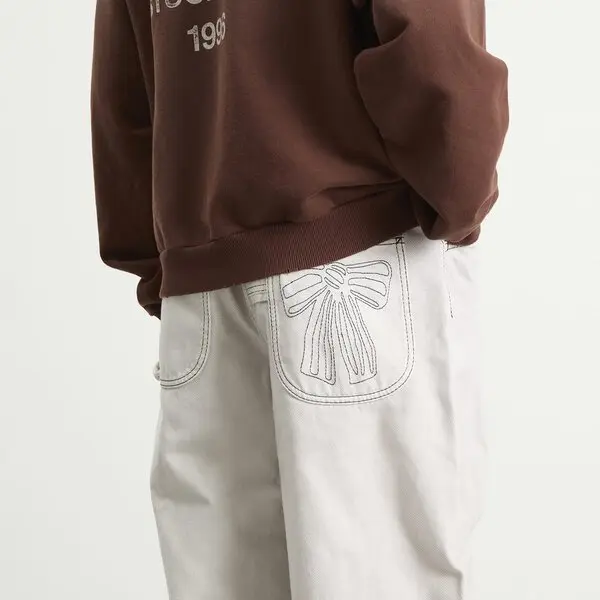 Acne Studios Denim Bow Trouser