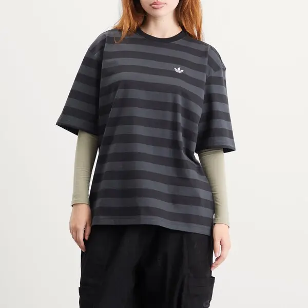 Adidas Striped Ss T-shirt