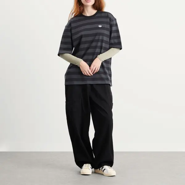 Adidas Striped Ss T-shirt