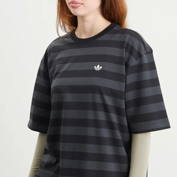 Adidas Striped Ss T-shirt