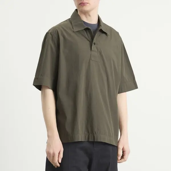MARGARET HOWELL Offset Placket Polo