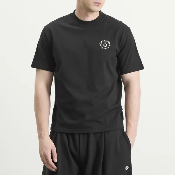 NOMARHYTHM TEXTILE Logo T-shirt