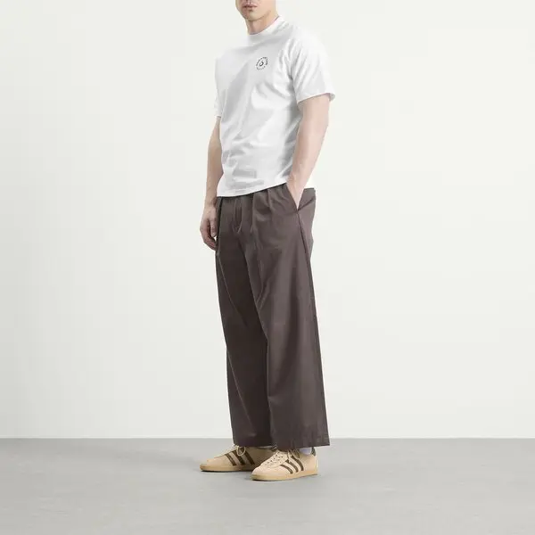 NOMARHYTHM TEXTILE Logo T-shirt - White