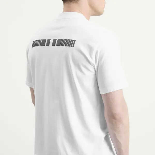 NOMARHYTHM TEXTILE Logo T-shirt - White