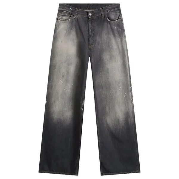 Acne Studios 2023 Trafalgar Wide Leg Jeans - Black