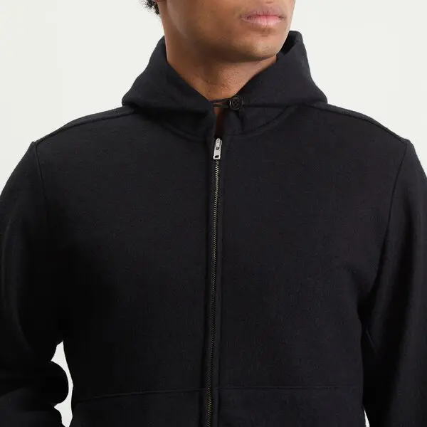 LADY WHITE CO. Wool Zip Hoodie