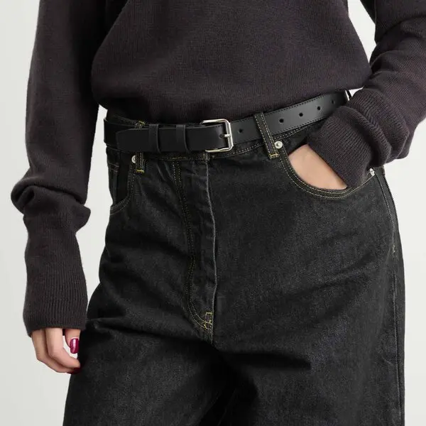 Studio Nicholson Denim Curved Leg Pant