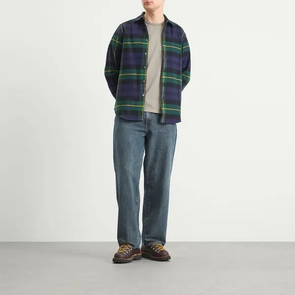 Portuguese Flannel Cabin Flannel Check Shirt