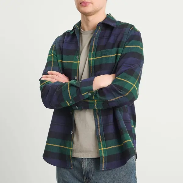 Portuguese Flannel Cabin Flannel Check Shirt