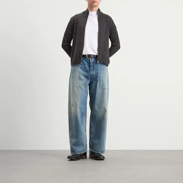 Acne Studios 2023 Daybreak Wash Wide Leg Jeans