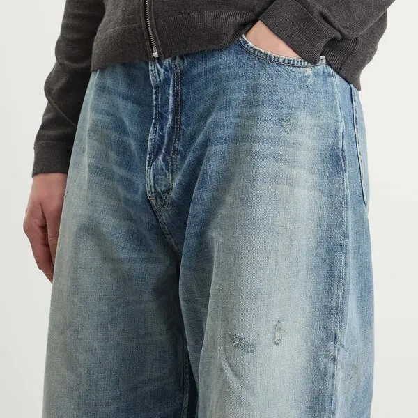 Acne Studios 2023 Daybreak Wash Wide Leg Jeans