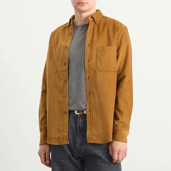 Portuguese Flannel Lobo Button Down Corduroy Shirt