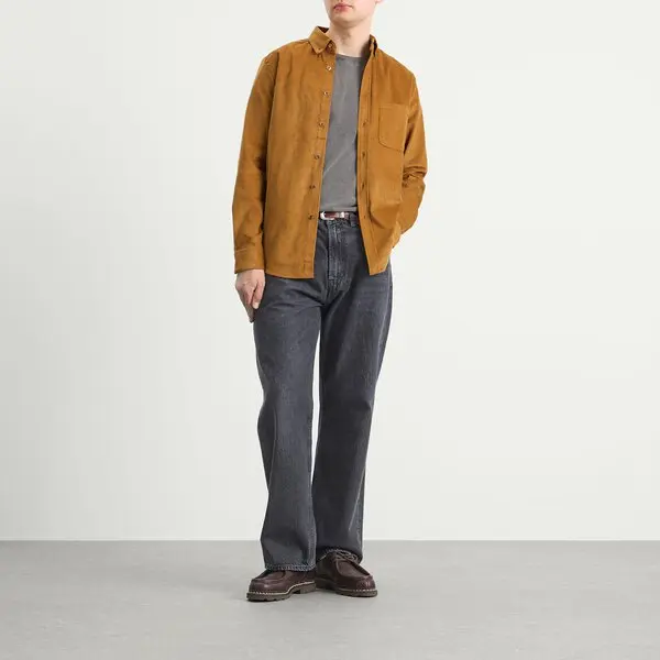 Portuguese Flannel Lobo Button Down Corduroy Shirt